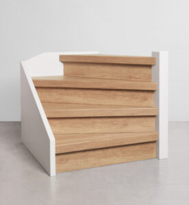 Traprenovatie met Warm Oak overzettreden | Stairmaker